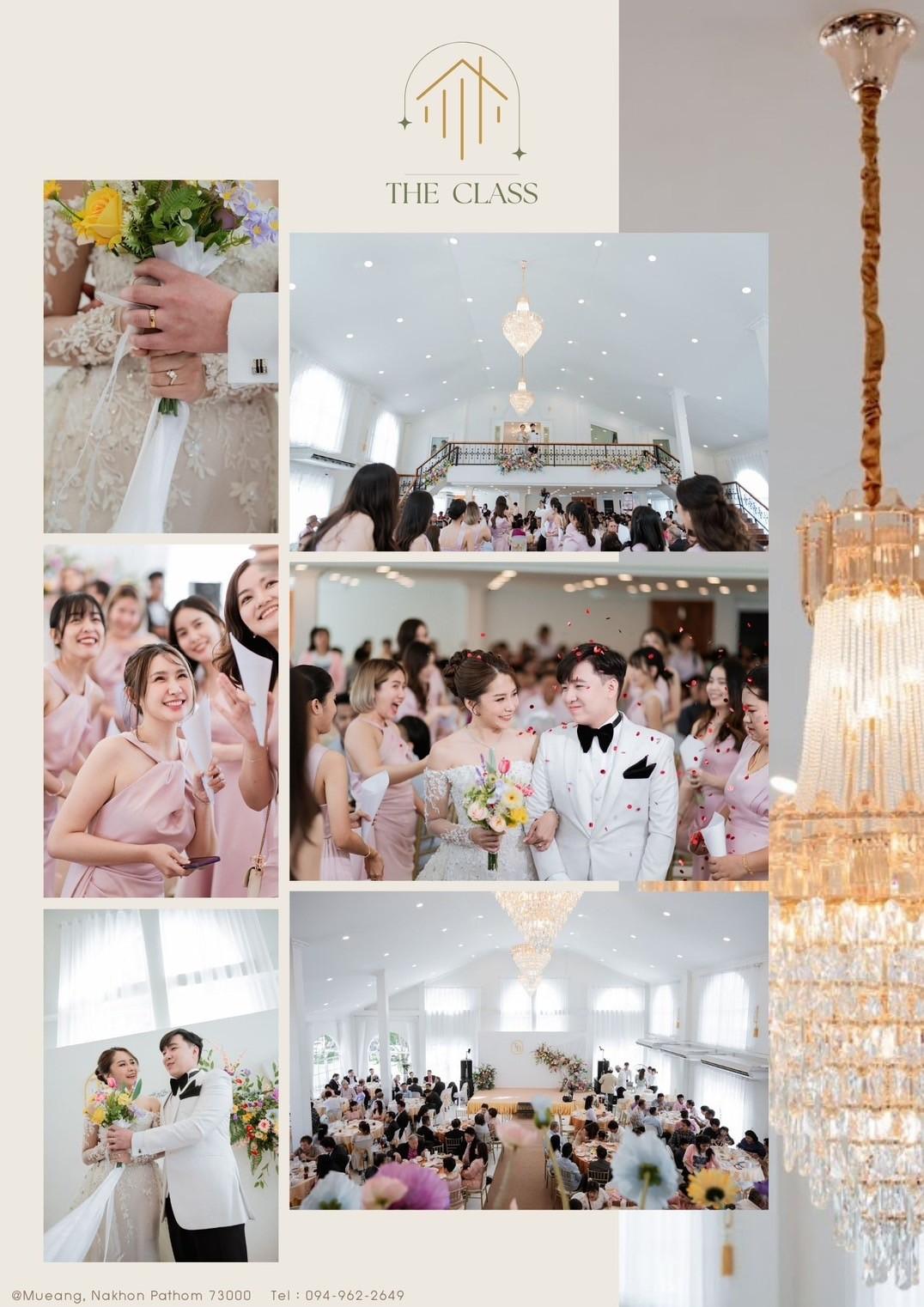 The Class house สถานที่จัดงานแต่งงานพร้อมแพ็คเกจสไตล์เรือนกระจก